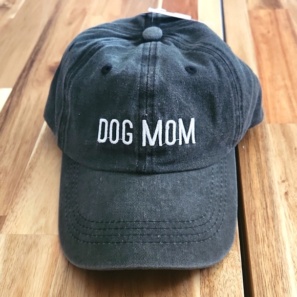 Accessories | Dog Mom Cap Color Dark Gray Os | Poshmark